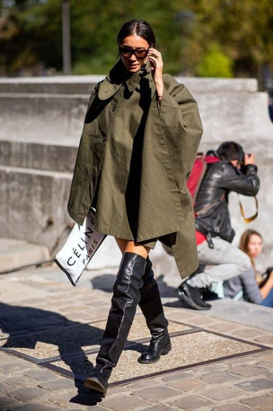 С чем носить тренч, 30 модных образов на 2024